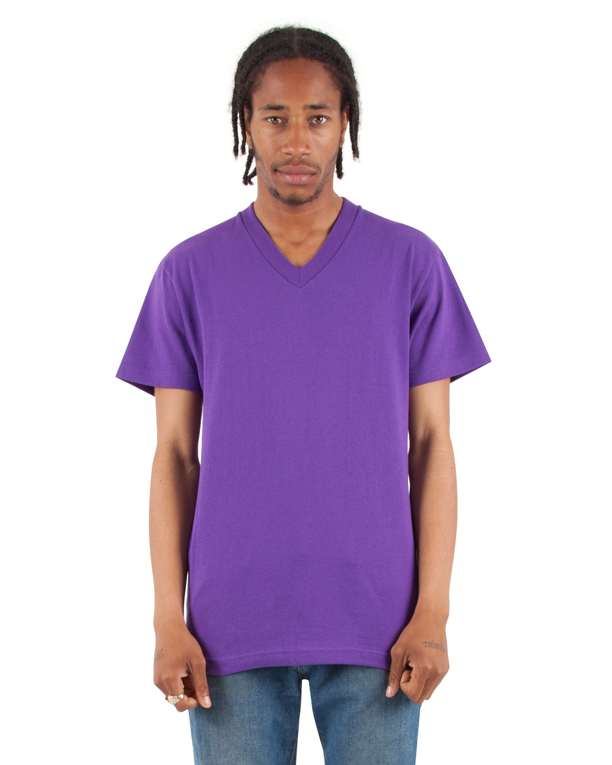 Shaka Wear SHVEE Adult 6.2 Oz., V-Neck T-Shirt