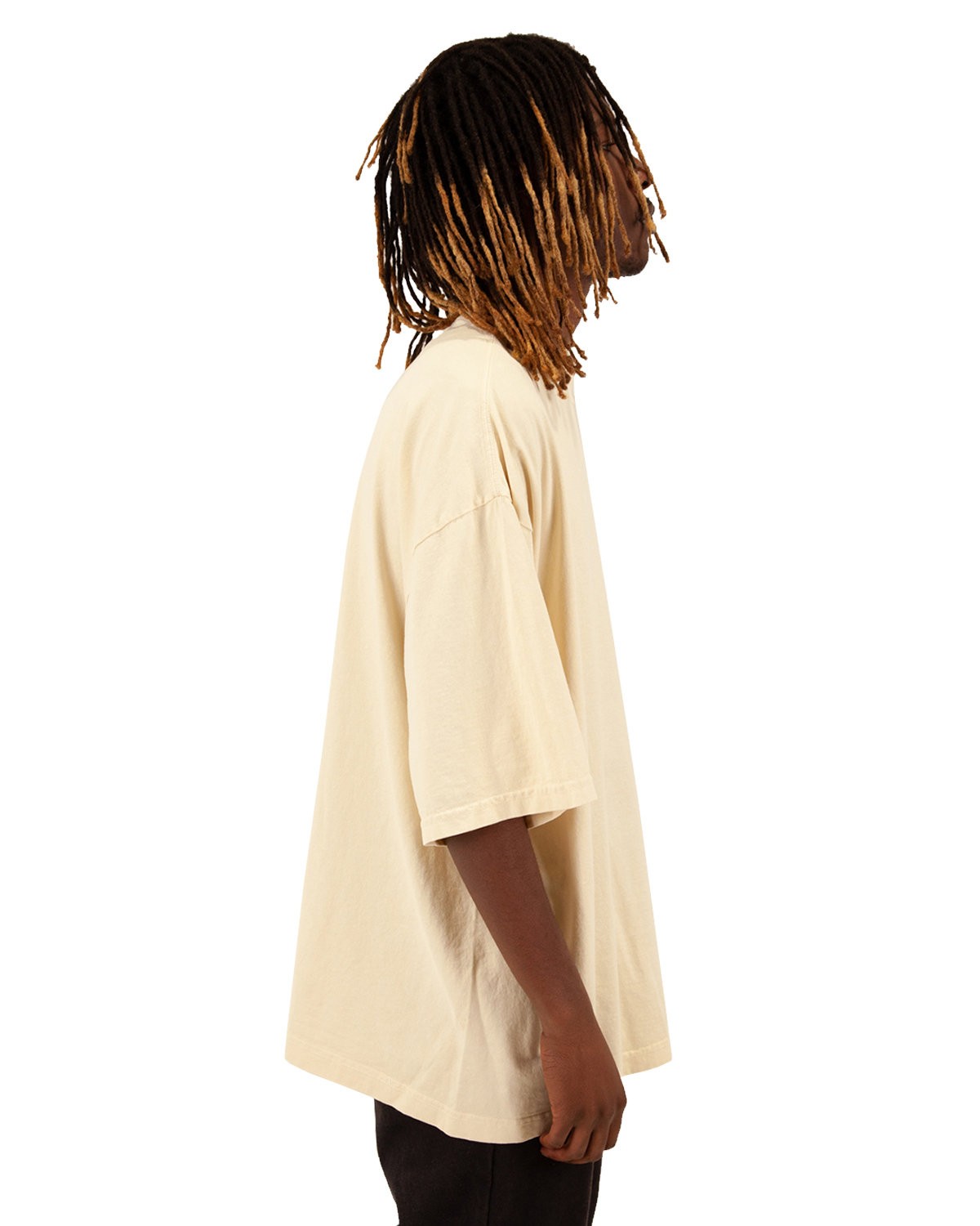 Shaka Wear SHGDD Adult Garment-Dyed Drop-Shoulder T-Shirt
