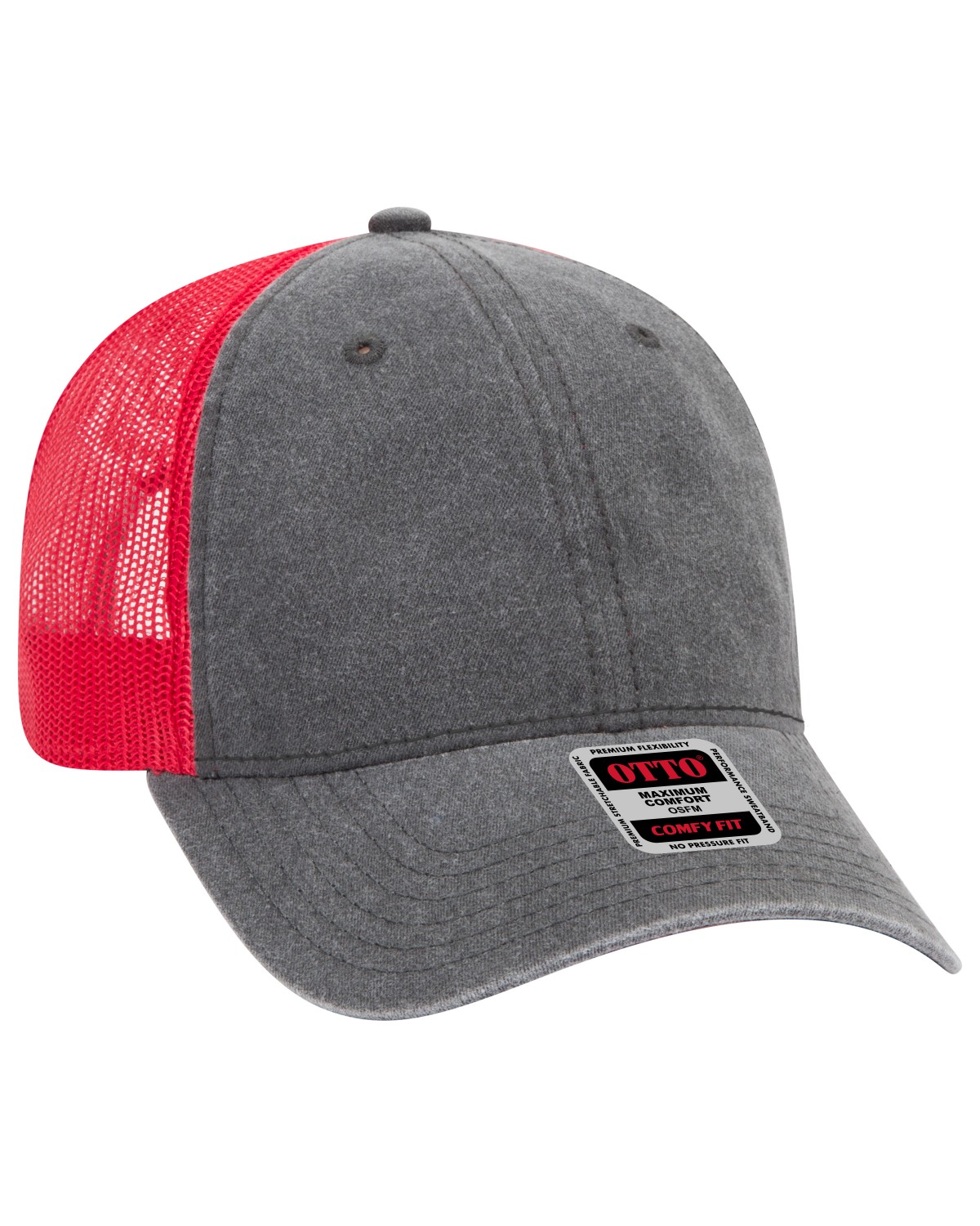 OTTO Cap 121-1202 "OTTO COMFY FIT" 6 Panel Low Profile Mesh Back ...