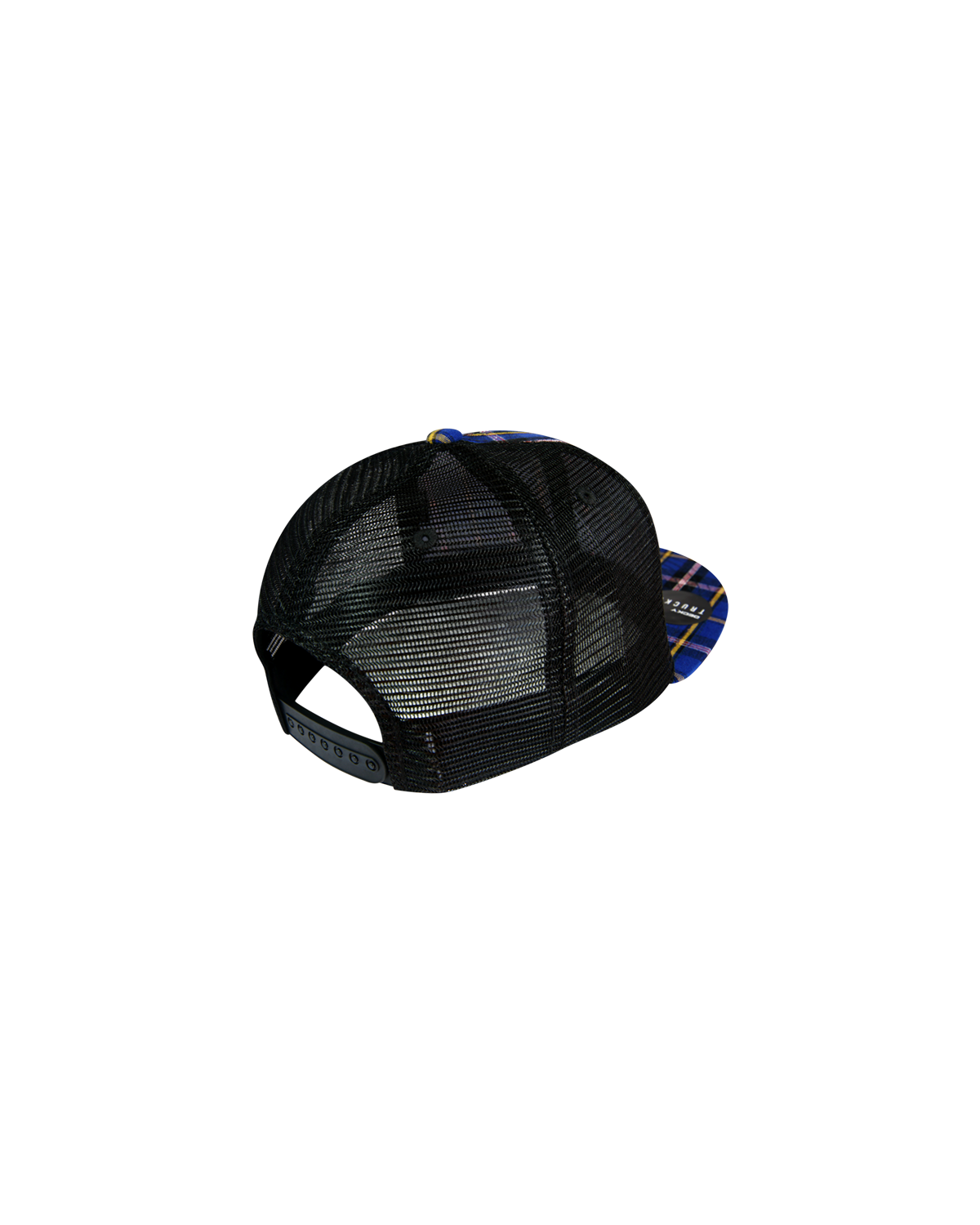 Decky 6016 6 Panel High Profile Structured Plaid Trucker