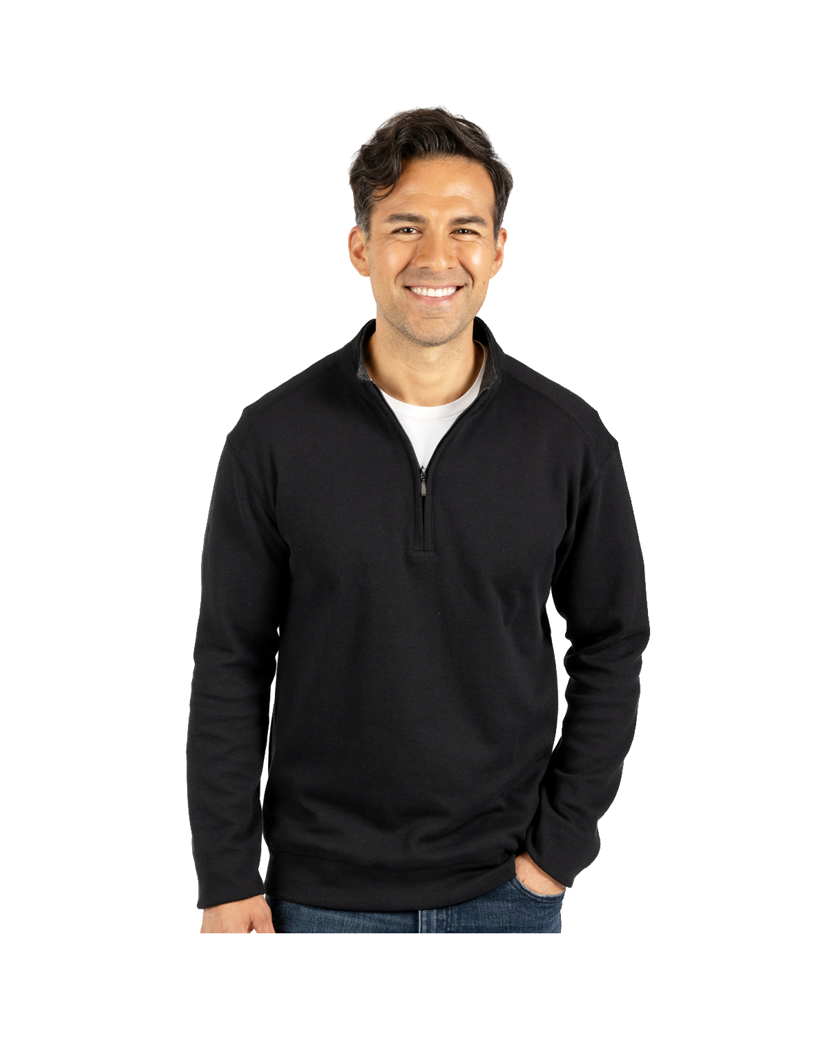 Blue Generation BG9305 Adult Westport 1/4 Zip Pullover