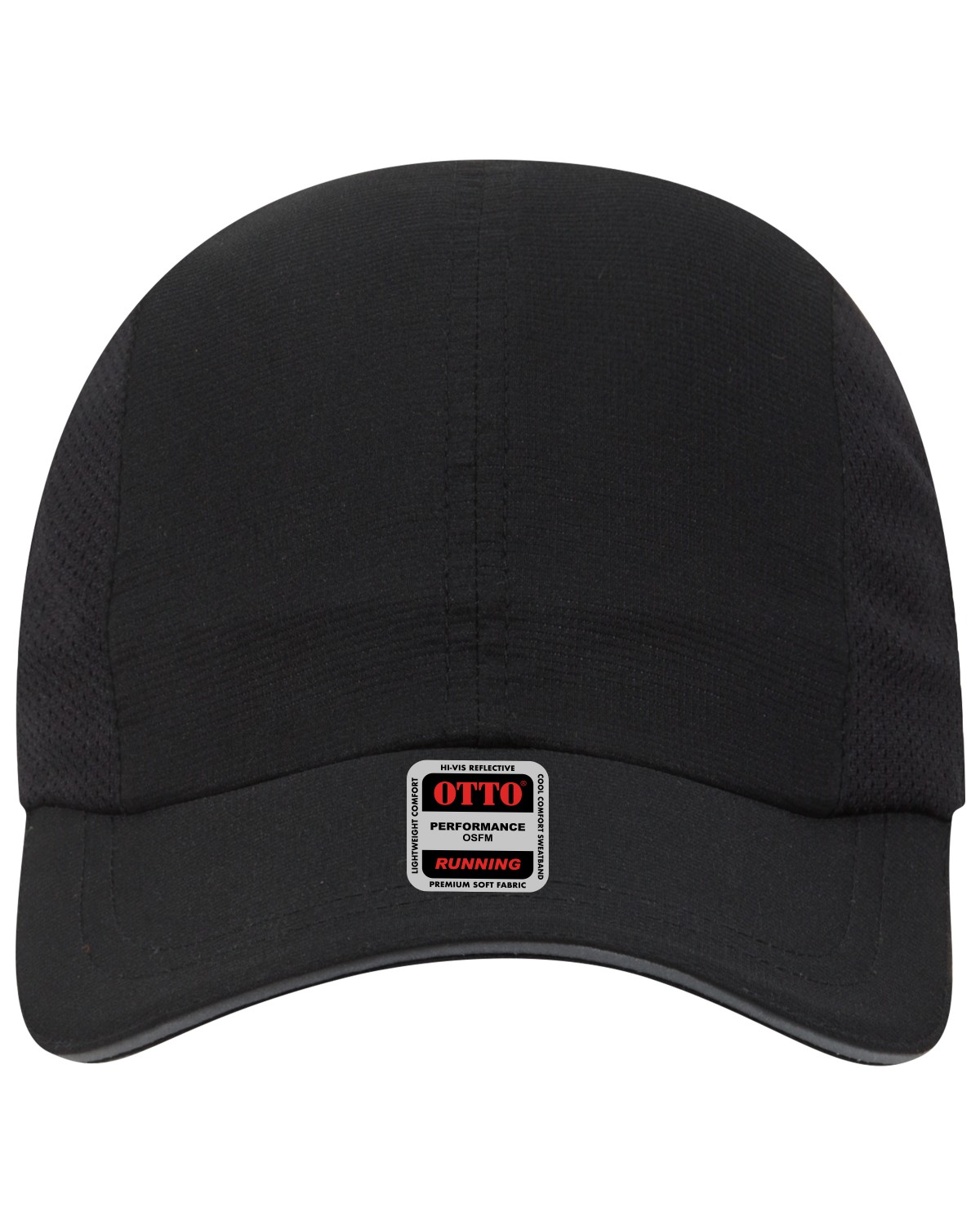 OTTO Cap 133-1240 Reflective 6 Panel Running Hat