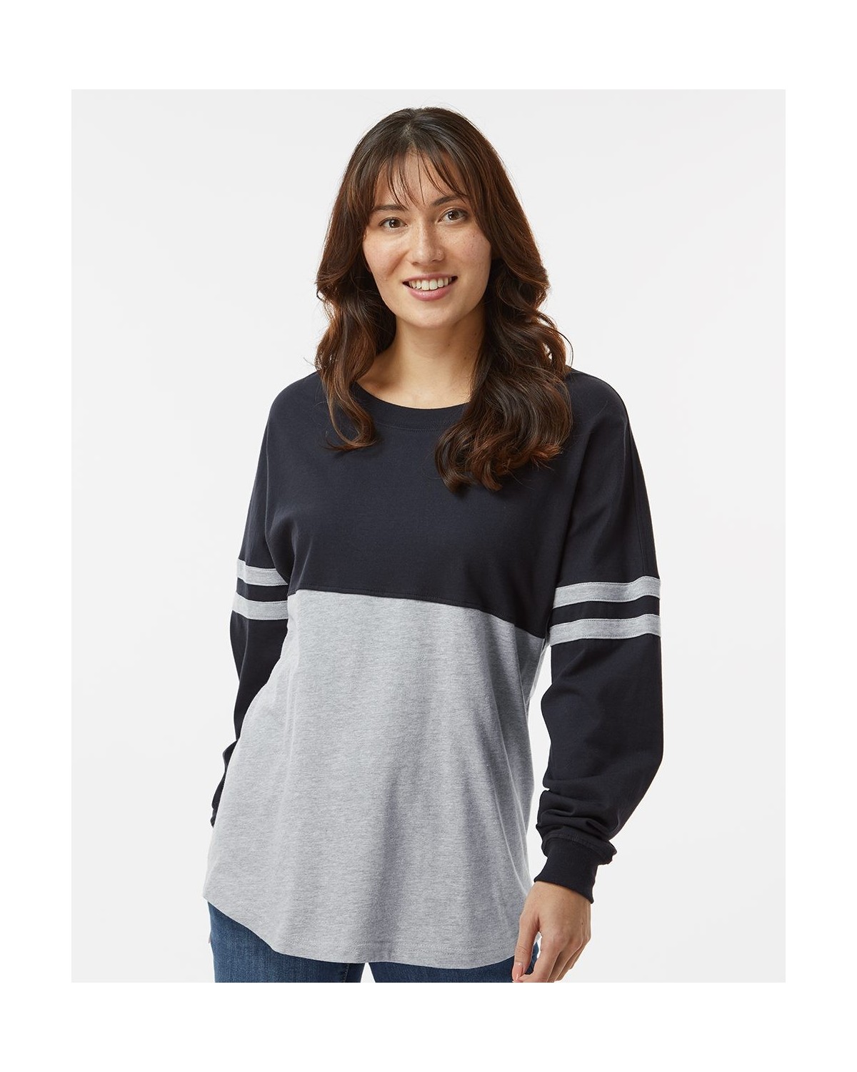 Boxercraft BW3514 Women's Pom Pom Long Sleeve Jersey T-Shirt