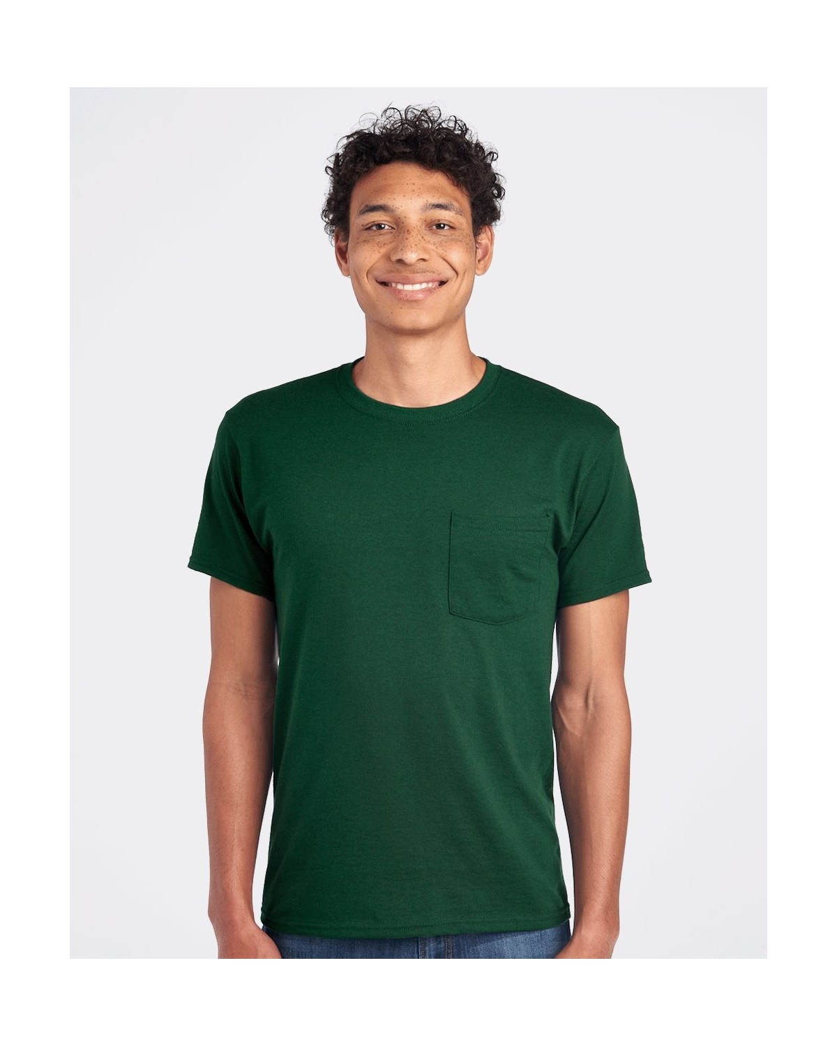 JERZEES 29MPR Dri-Power 50/50 Pocket T-Shirt