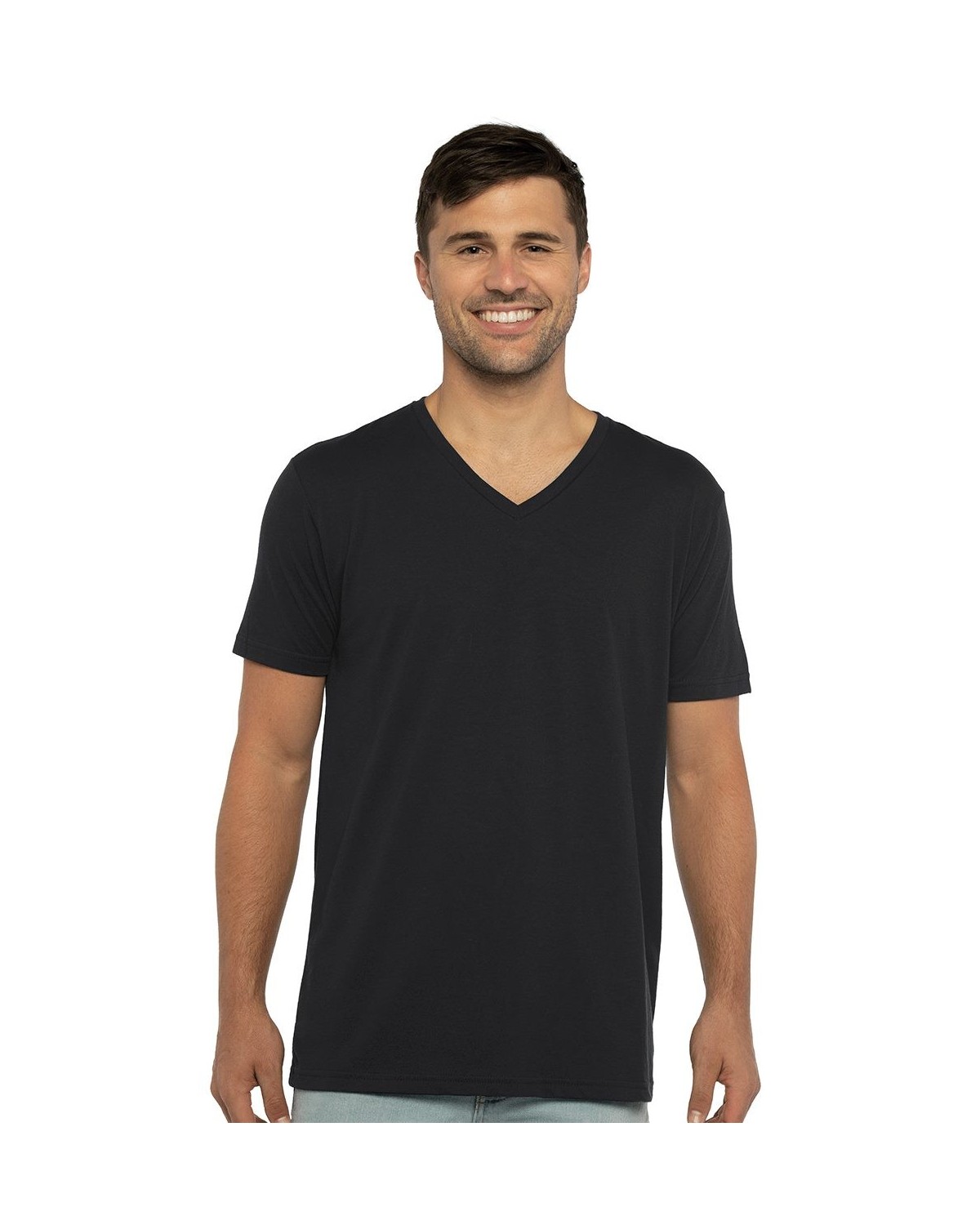 Next Level Apparel 6440 Sueded V-Neck T-Shirt
