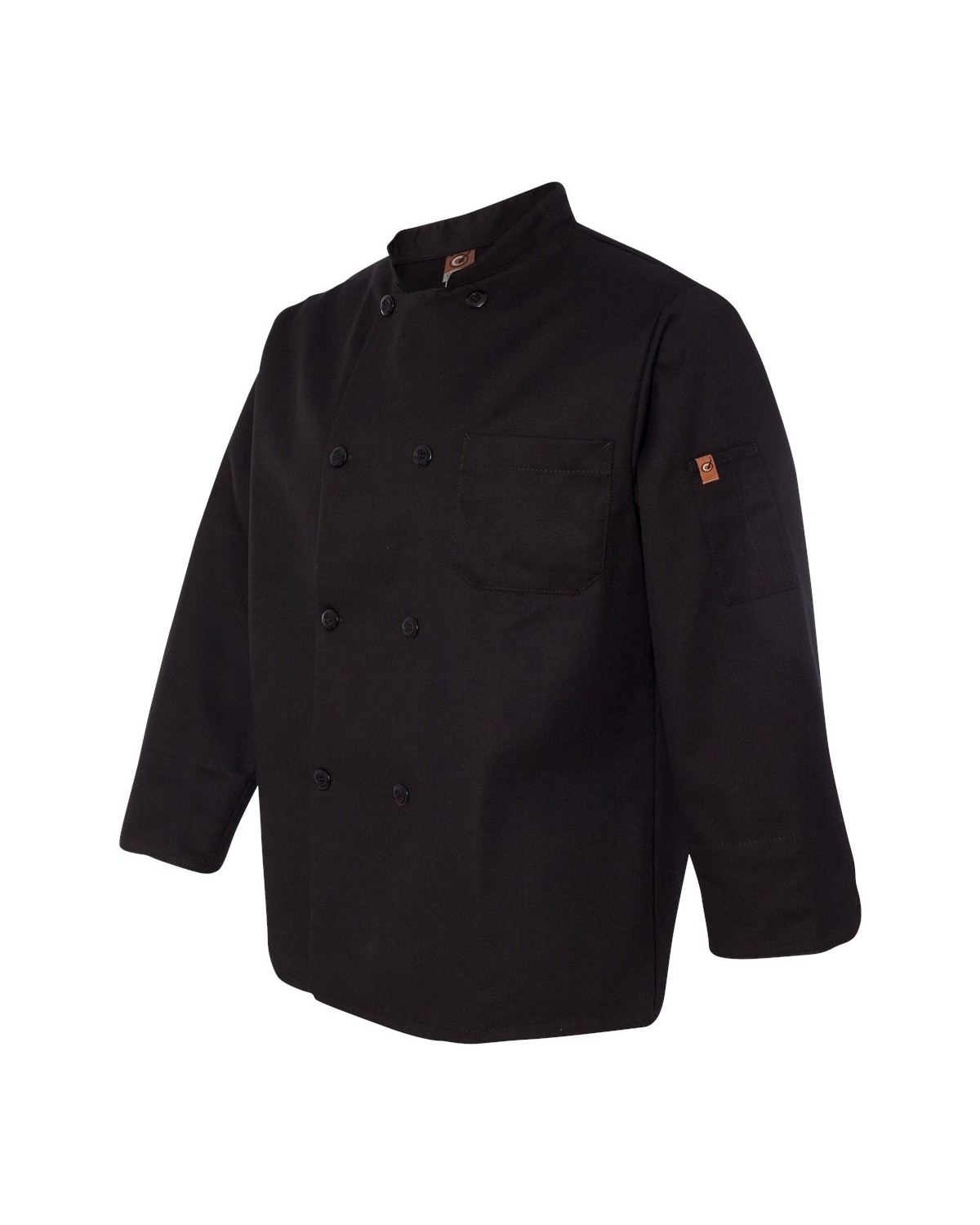 Chef Designs KT76 Black Traditional Chef Coat