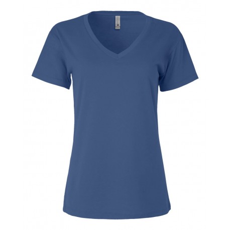 Next Level Apparel 3940 Women's Cotton V-Neck T-Shirt