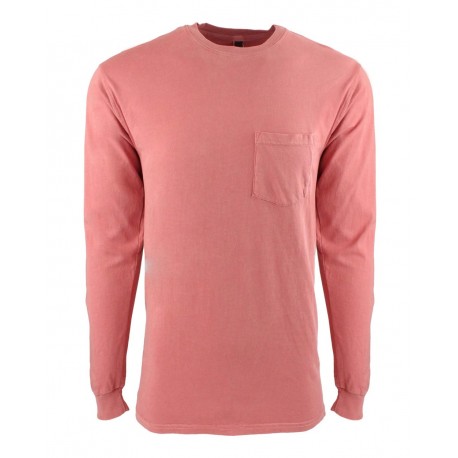 Next Level Apparel 7451 Inspired Dye Long Sleeve Pocket Crew