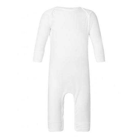 Rabbit Skins 4412 Infant Long Legged Baby Rib Bodysuit