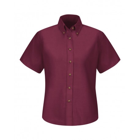 Red Kap SP81EXT Women's Poplin Dress Shirt - Extended Sizes